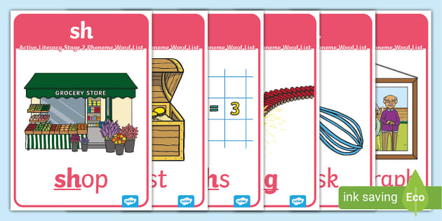 Active Literacy Phonics Programme Stage 2 Posters - display