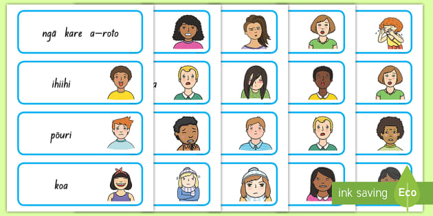 Emotions Word Cards Te Reo Māori (teacher made) - Twinkl
