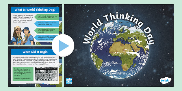 What is World Thinking Day? - Twinkl