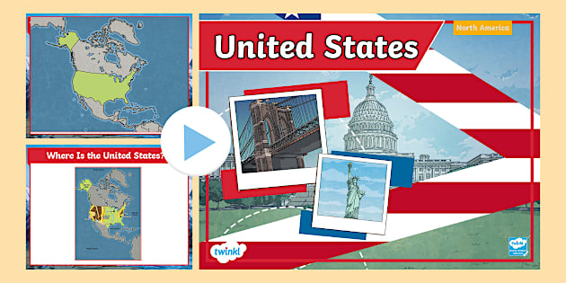 KS2 United States PowerPoint (teacher made) - Twinkl