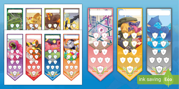 Champion Cards Bookmarks (teacher made) - Twinkl