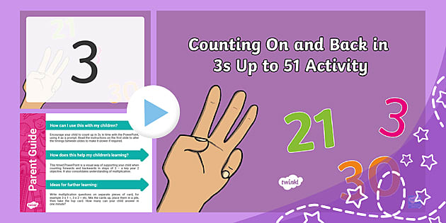 👉 Counting in 3s Activity (Ages 6 - 7) (teacher made)