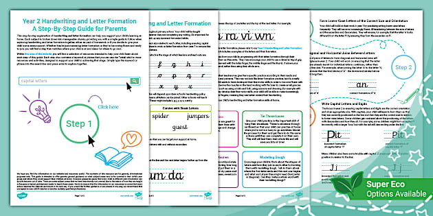 Year 2 Handwriting and Letter Formation: A Step-By-Step Guide for Parents