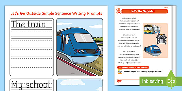 Level 7: 'Let's Go Outside!' 60-Second Reading Set 1 Intervention Pack