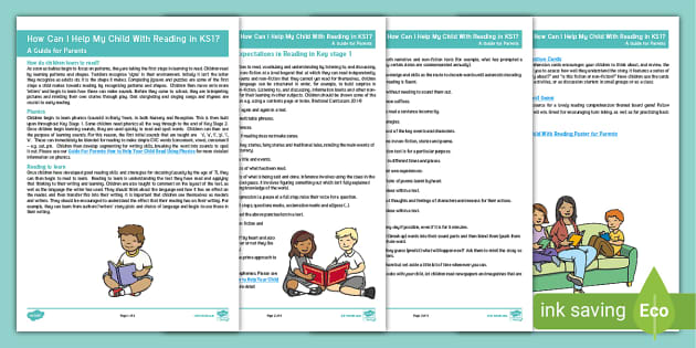 How Can I Help My Child With Reading In Keystage 1 Twinkl
