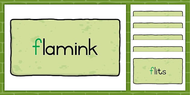 Graad 3 Klanke - Woorde met v/f Woordmuurkaarte - Twinkl