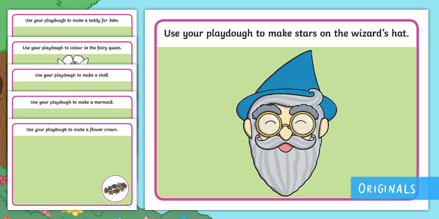 Treasures in the Garden Playdough Mats (teacher made)