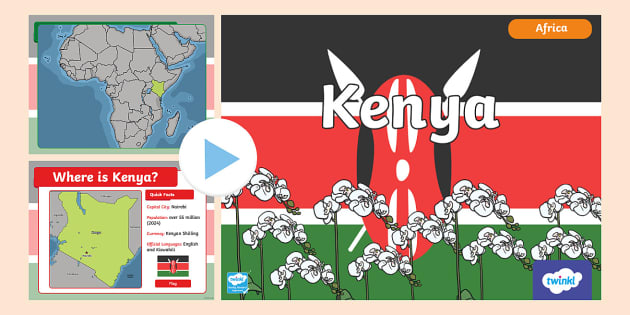 Kenya PowerPoint - KS1 - Geography Resources (Teacher-Made)