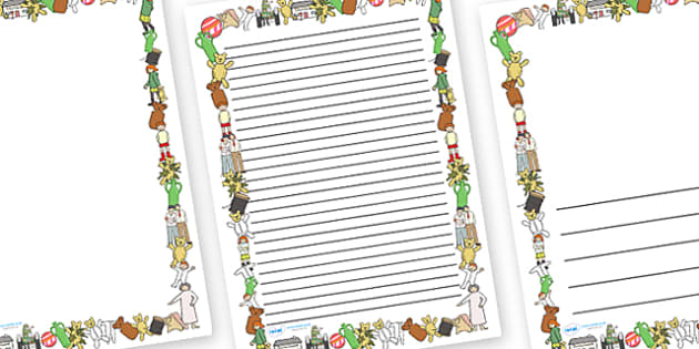 FREE! - Page Borders to Support Teaching on Katie Morag and the ...