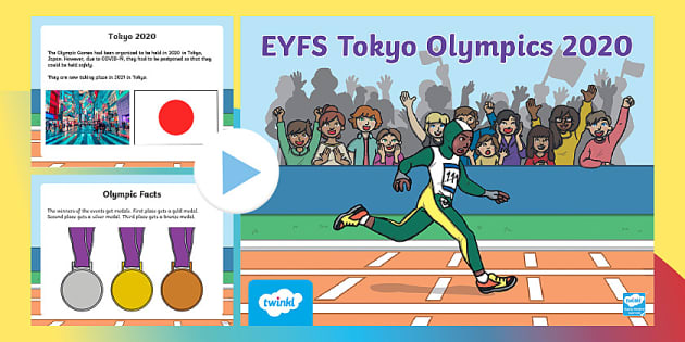 EYFS Tokyo Olympics 2020 PowerPoint (Summer 2021) - Twinkl
