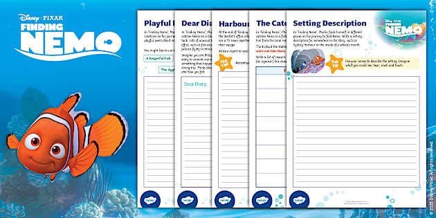 Finding Nemo: Beneath the Waves – Short Burst Writing Pack [Ages 7-9]
