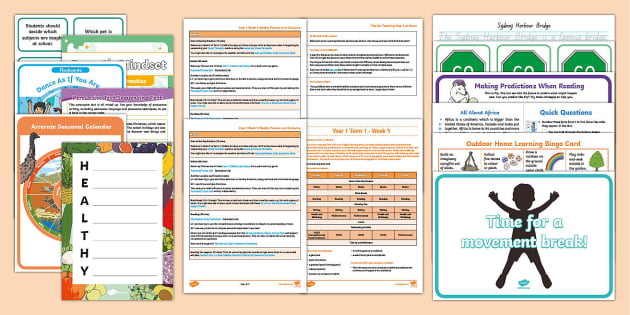 FREE! - Year 1 Term 1 Week 9 Remote Home Learning Pack