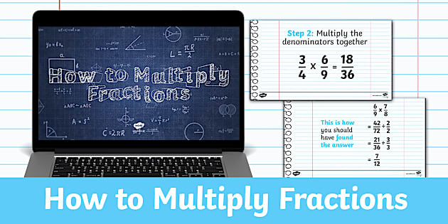 Grade 7 Maths - Term 2 - How to Multiply Fractions - Video