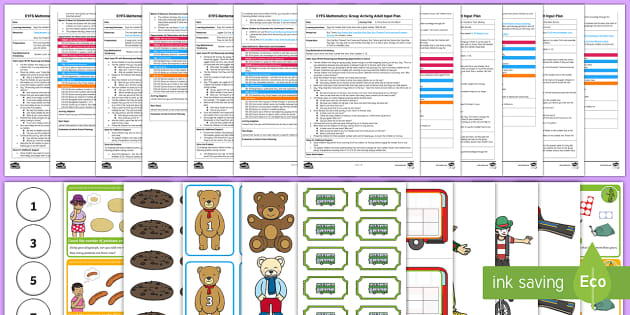 EYFS Maths: One More Than a Given Number Planning Pack