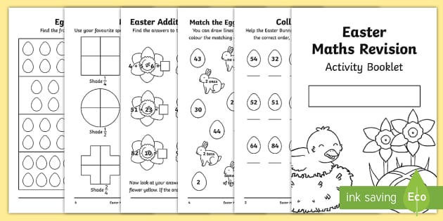 Easter Maths Activities | Parents SATs Revision Booklet