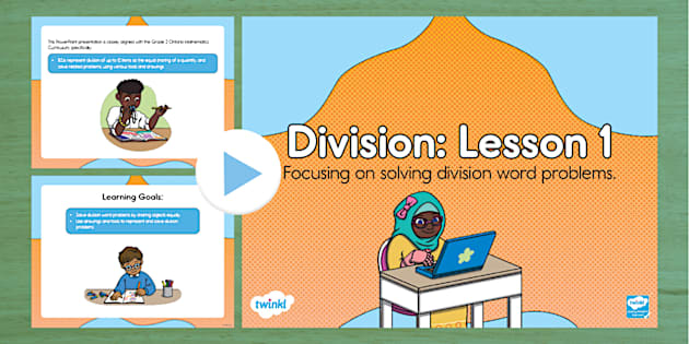Grade 2 Division Lesson 2 PowerPoint (Teacher-Made) - Twinkl