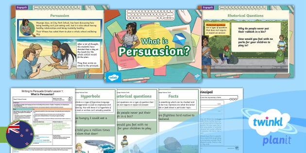 Phase 2 Write to Persuade Emails Lesson1:What is Persuasion?