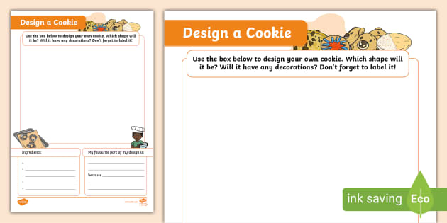 Design Your Own Cookie Activity Sheet (nauczyciel wykonał) Design Your Own Cookie Activity Sheet (nauczyciel wykonał)