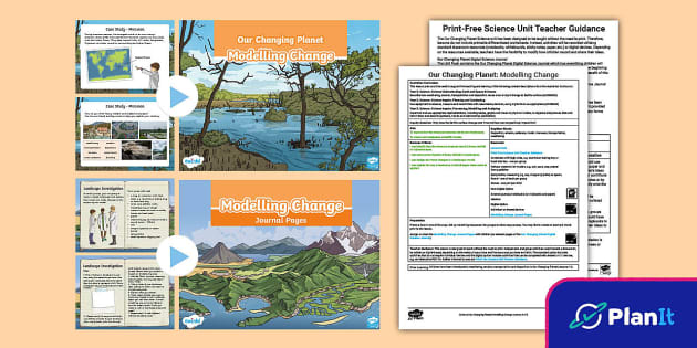 Year 5 Science Our Changing Planet Lesson 4 Modelling Change