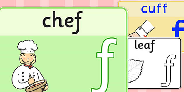 Final 'F' Sound Playdough Mats (teacher made) - Twinkl