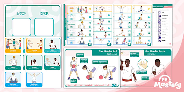 PE Mastery: Stage 1 Ball Skills Inclusive Support Pack