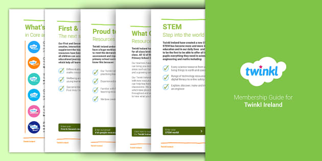 FREE Membership Guide for Ireland | Teaching Resources