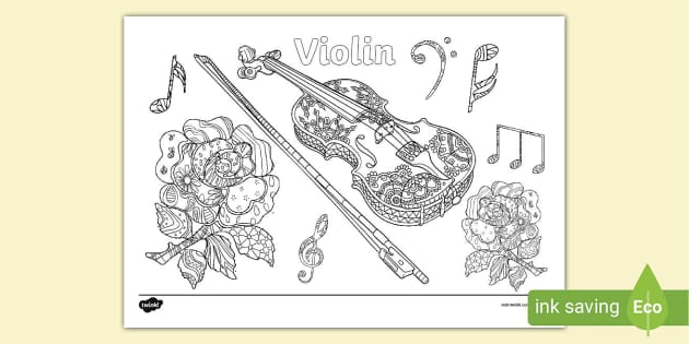 A Red, Red Rose Music Mindfulness Colouring Page - Twinkl