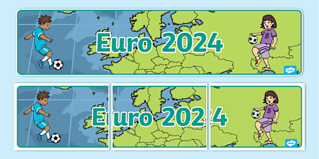 Fußball-EM 2024: Display-Poster (teacher made) - Twinkl
