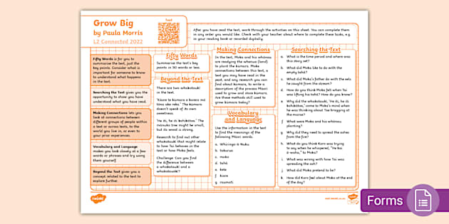 Connected 2022 L2: Grow Big (teacher made) - Twinkl