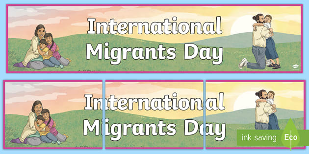 International Migrants Day Banner