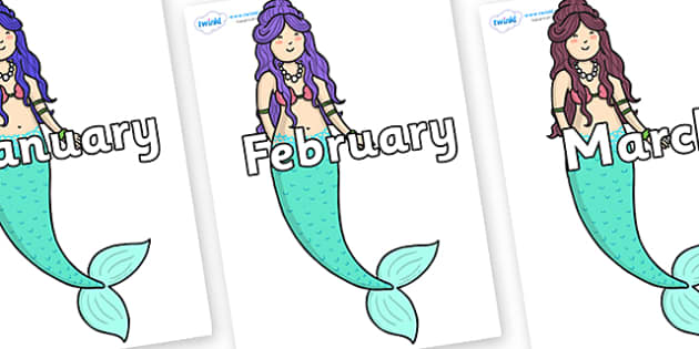 Months of the Year on First Sister