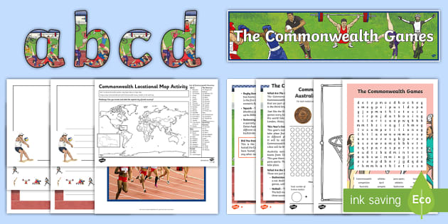 Commonwealth Games 3-6 Resource Pack (teacher made)