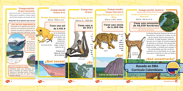 Parques Nacionales Naturales de Colombia - Twinkl Colombia