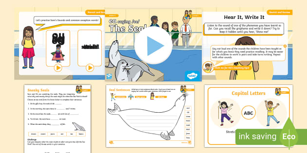 'ea' saying /ee/ Lesson Pack - Level 5 Week 4 Lesson 4