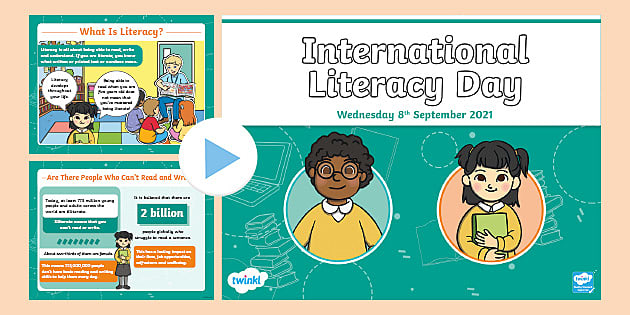 * NEW * International Literacy Day Poem Worksheets | Twinkl Resource
