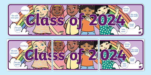 Leavers 2024 Display Banner - Twinkl