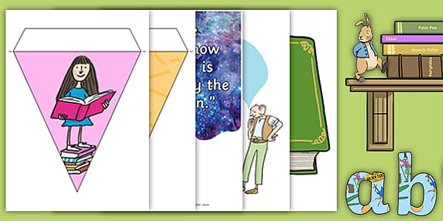 Roald Dahl Book Corner Display Pack (teacher made) - Twinkl