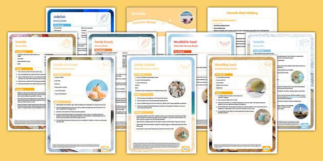 Seaside Sensory Activities Pack | Sensory Play | EYFS