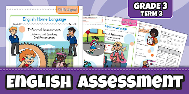 Grade 3 English HL Term 3 I.A - Listening and Speaking