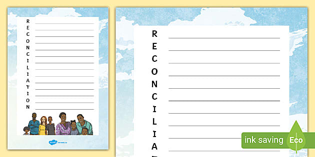 Reconciliation Acrostic Poem | National Sorry Day Resources
