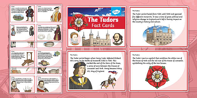The Tudors KS2 Fact Cards | Twinkl Originals (teacher made)