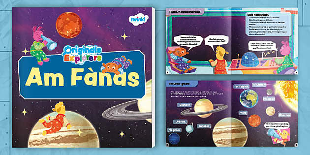 Am fànas - Leabhar-d (teacher made) - Twinkl