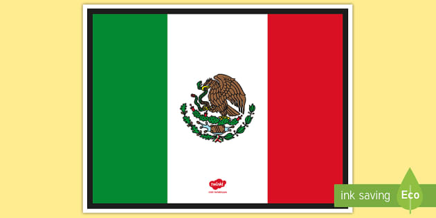 Mexican Flag PDF Poster | Printable Resource | Twinkl