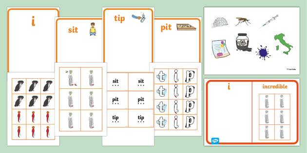 'i' Phonics Workstation (teacher made) - Twinkl