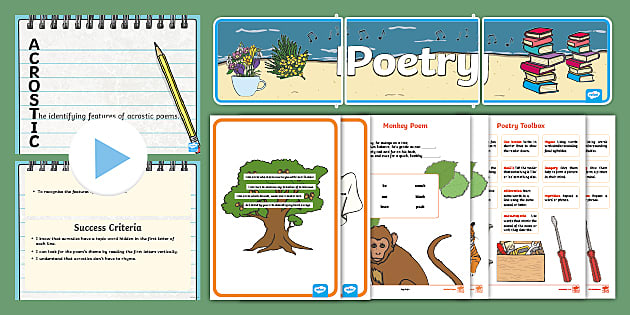 KS1 World Poetry Day Resource Pack (teacher made) - Twinkl