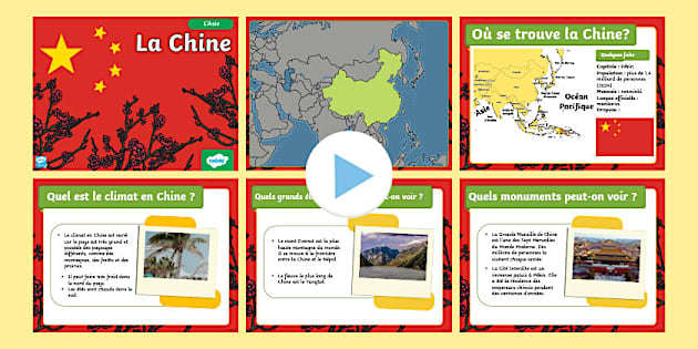 Chine - PowerPoint (l'enseignant a fait) - Twinkl