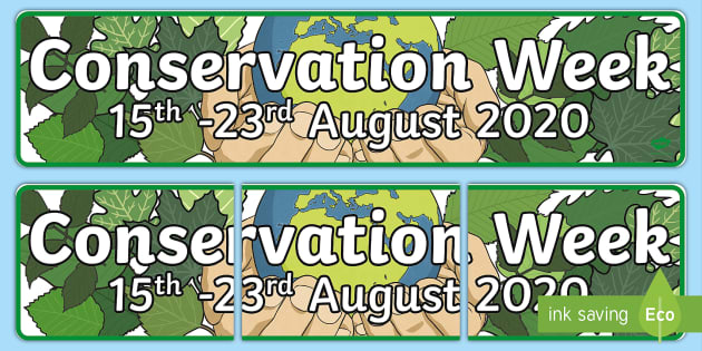 NZ Conservation Week Poster Display Banner