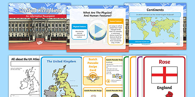 United Kingdom Teaching Pack (teacher made)