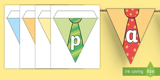 Happy Father's Day Bunting (teacher made)