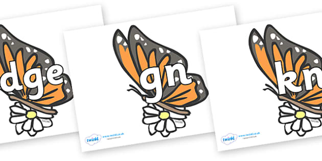 Silent Letters on Butterflies